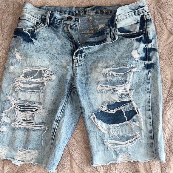 Rue21 | Shorts | Jean Shorts Rips Covered 3 | Poshmark